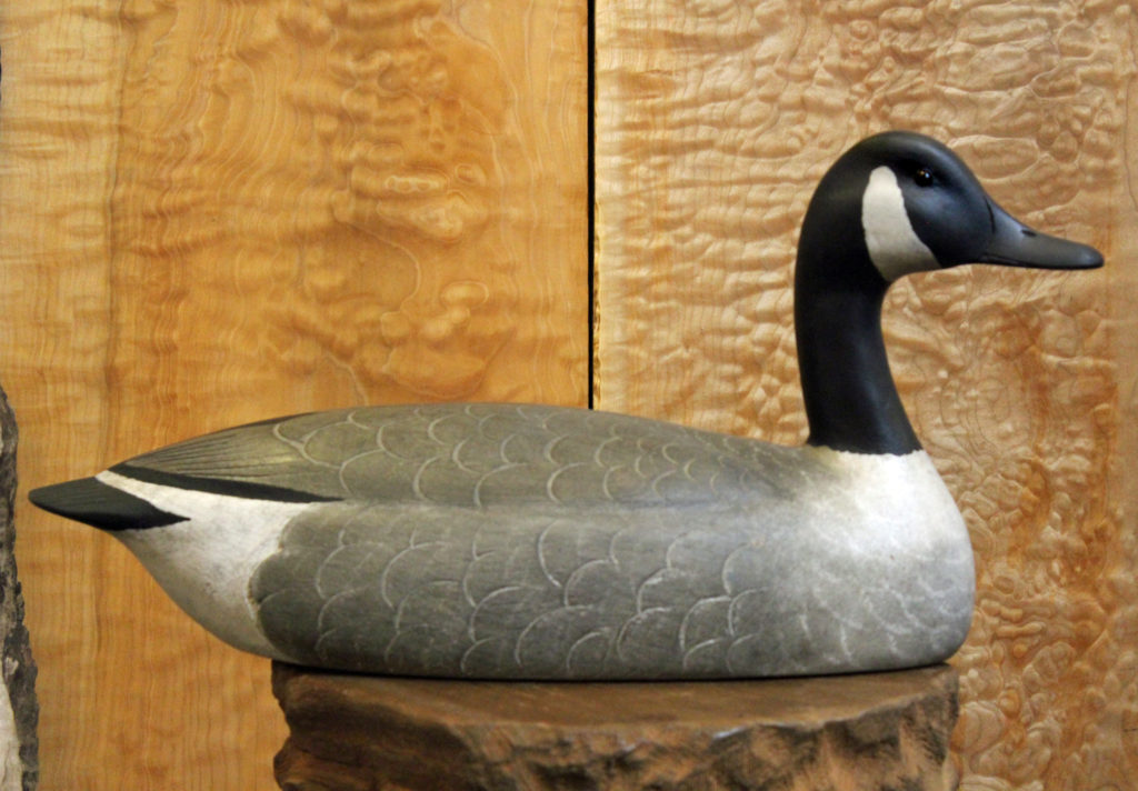 Canada Goose Carving - Forest Gems Gallery