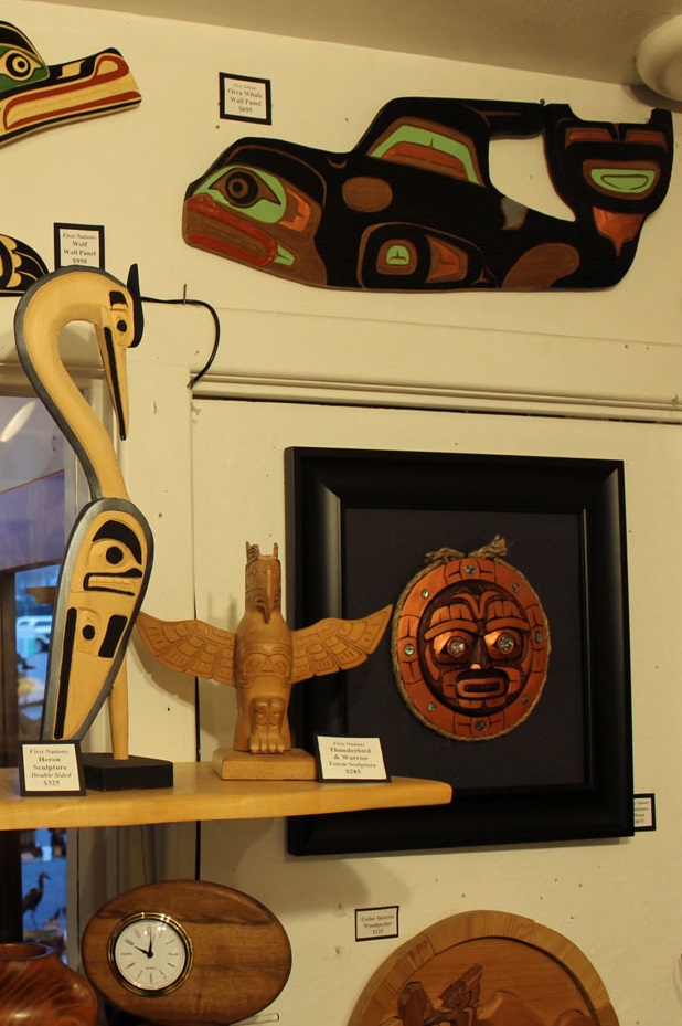 First Nations Miniature Moon wall panel - Forest Gems Gallery