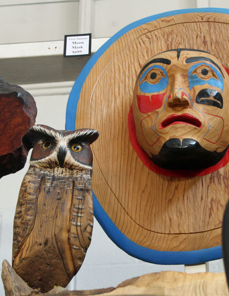First Nations Moon Mask - Forest Gems Gallery