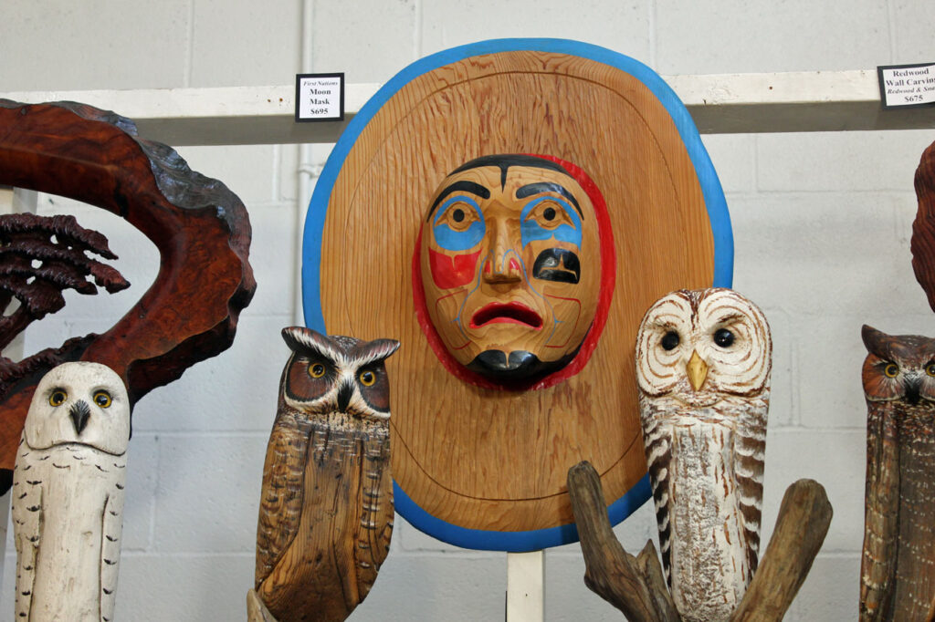 First Nations Moon Mask - Forest Gems Gallery