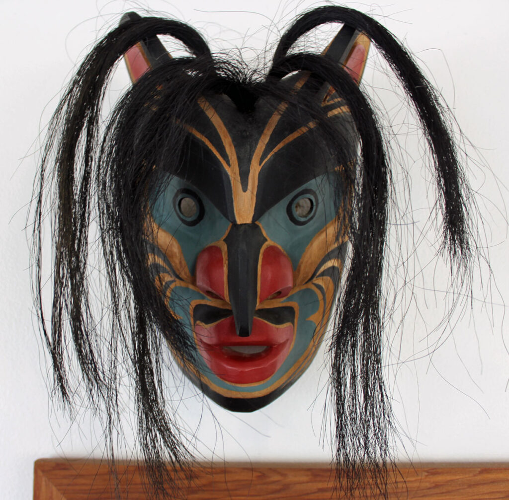 First Nations Bukwus Wild Man Mask - Forest Gems Gallery