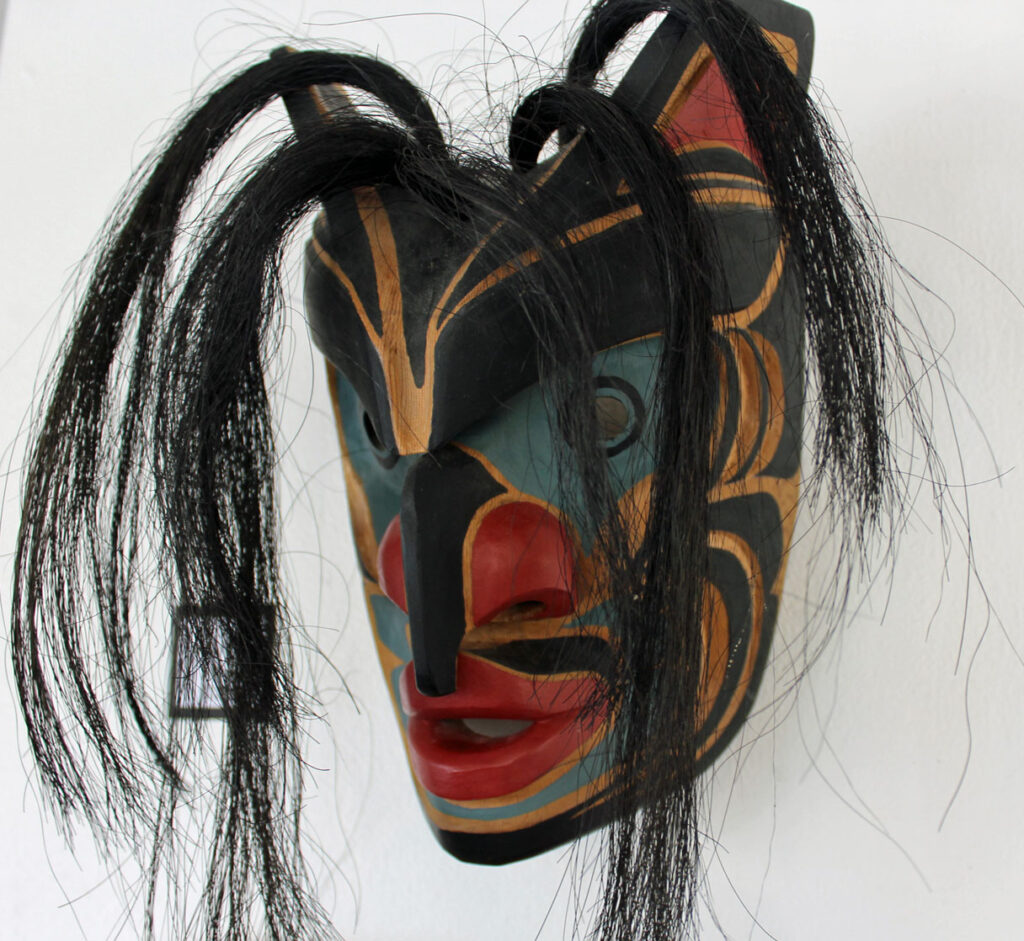 First Nations Bukwus Wild Man Mask - Forest Gems Gallery