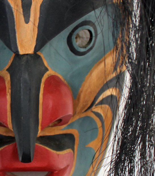 First Nations Bukwus Wild Man Mask - Forest Gems Gallery