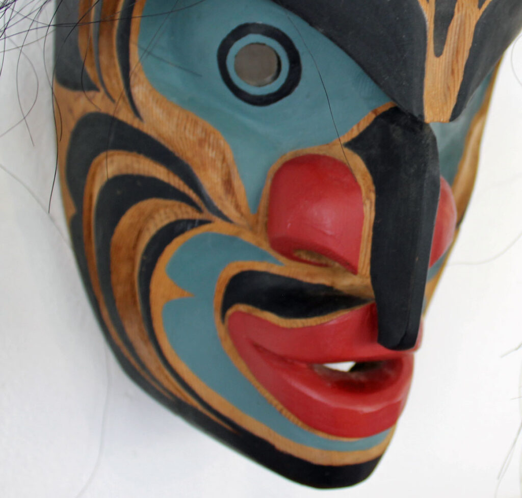 First Nations Bukwus Wild Man Mask - Forest Gems Gallery