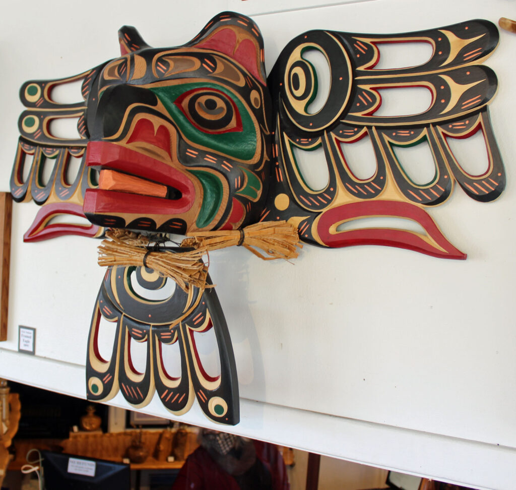 First Nations Raven Mask - Forest Gems Gallery