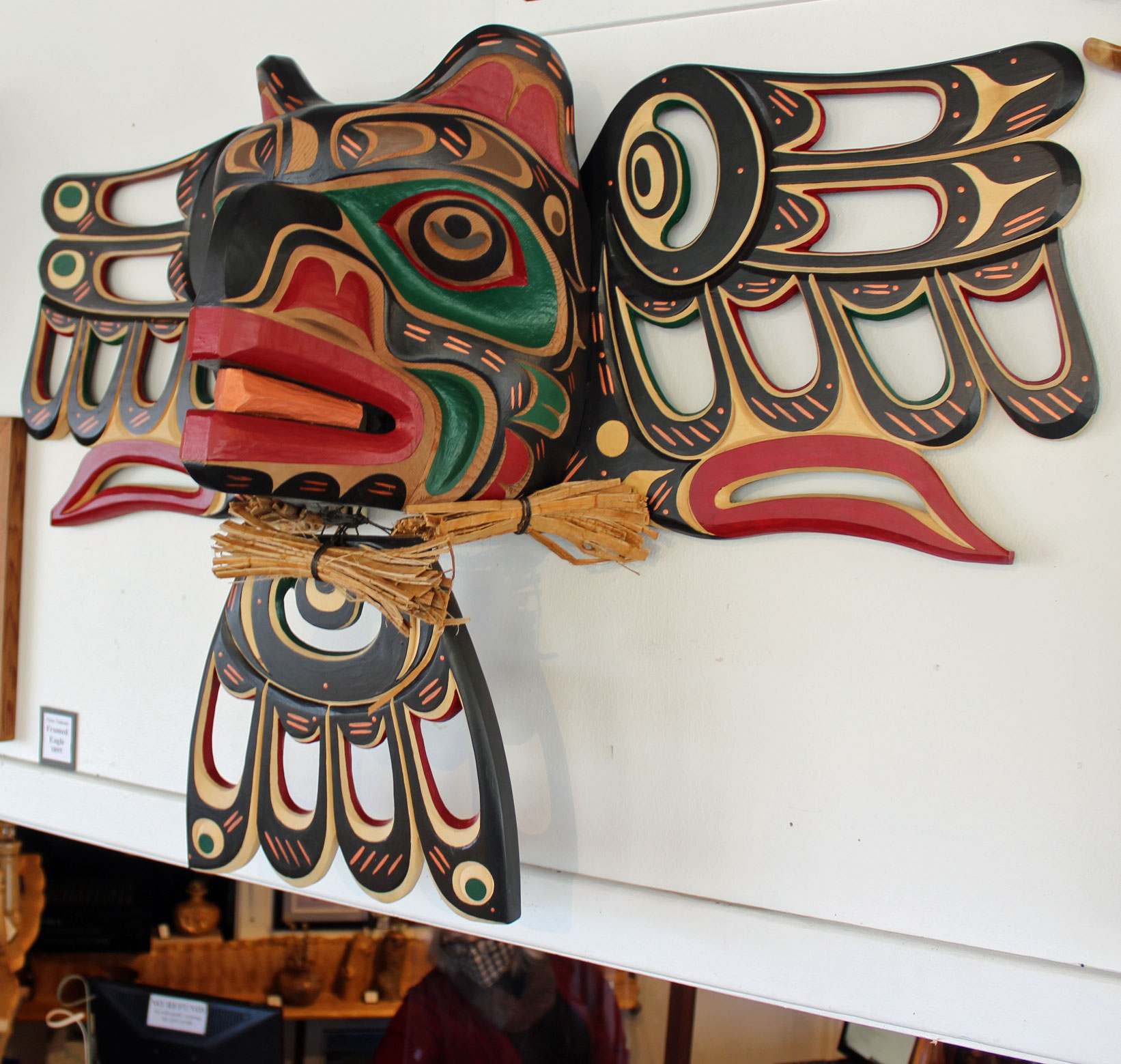 First Nations Raven Mask - Forest Gems Gallery