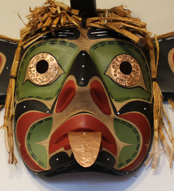 First Nations Loon and Human Mask - Forest Gems Gallery