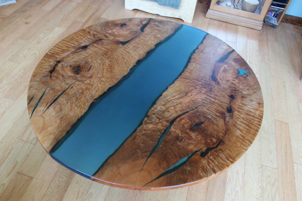 Circle River table - Forest Gems Gallery