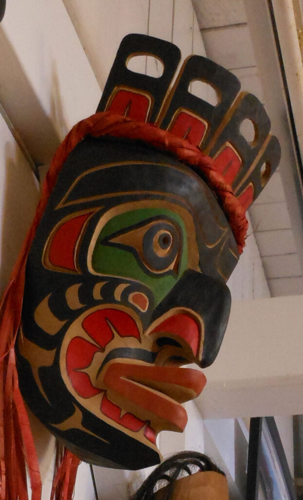First Nations Komokwa Mask - Forest Gems Gallery