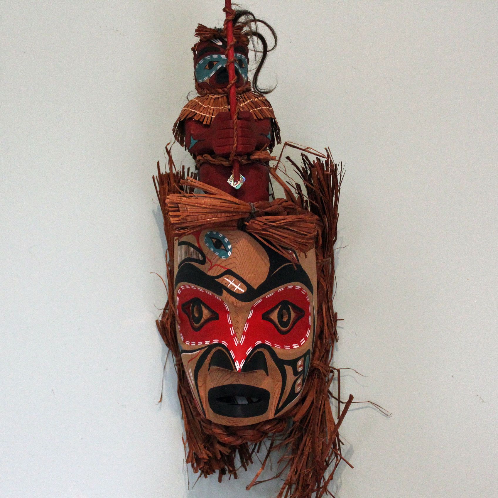 Makah "Vision" Mask, two-piece - Forest Gems Gallery