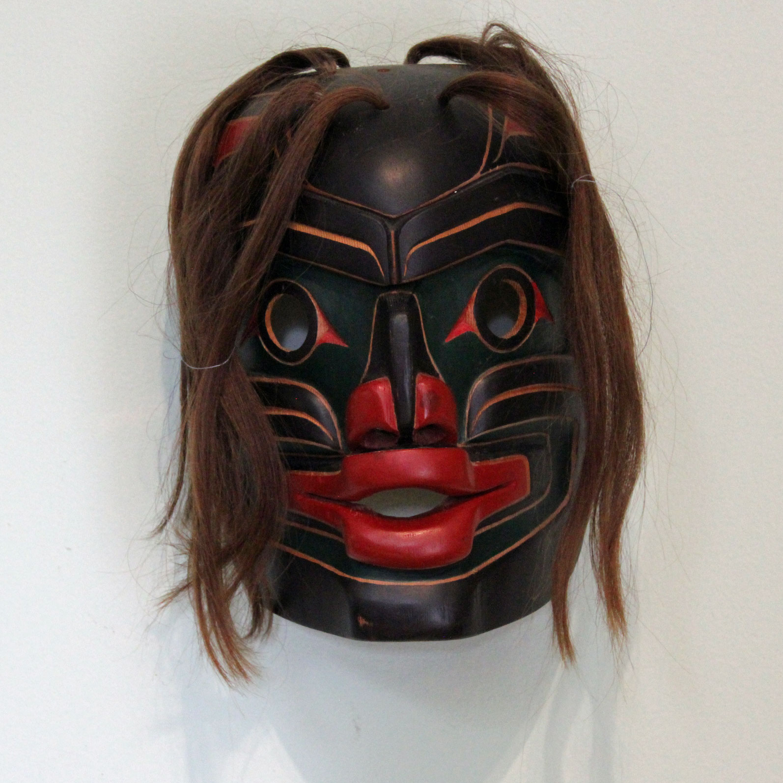 First Nations Kwakiutl Tlowitsis Wild Man Mask - Forest Gems Gallery