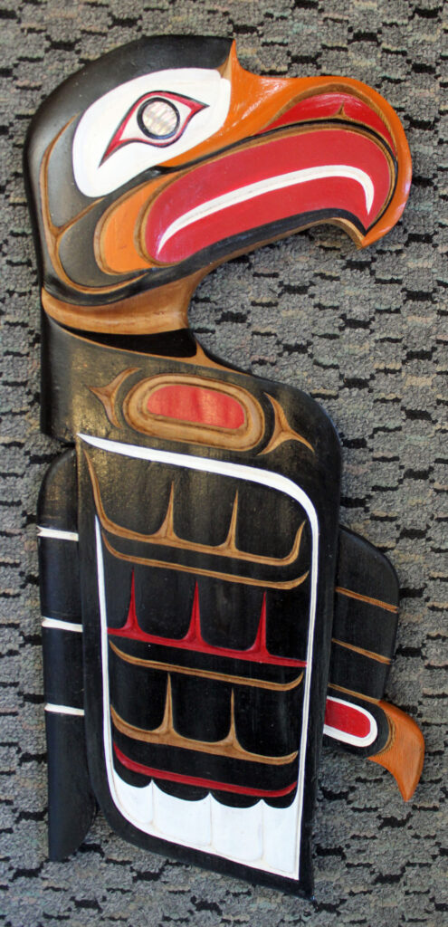 First Nations Eagle wall panel - Forest Gems Gallery