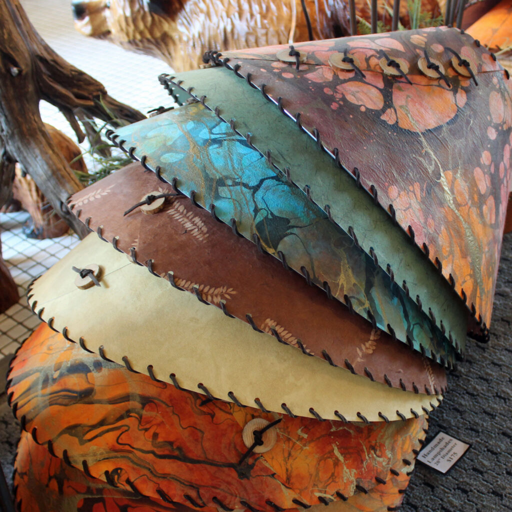 Handcrafted Lampshades - Forest Gems Gallery