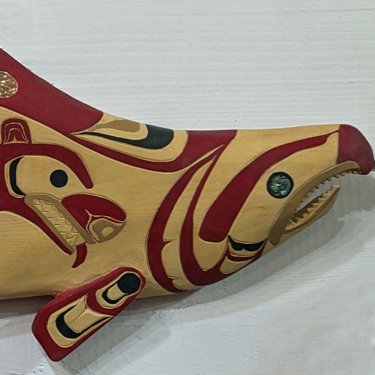 Haida Salmon Panel - Forest Gems Gallery