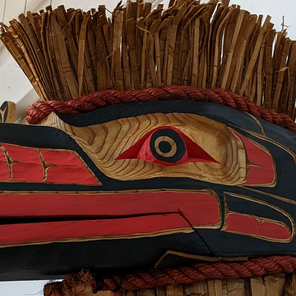 First Nations Articulated Raven Mask - Forest Gems Gallery