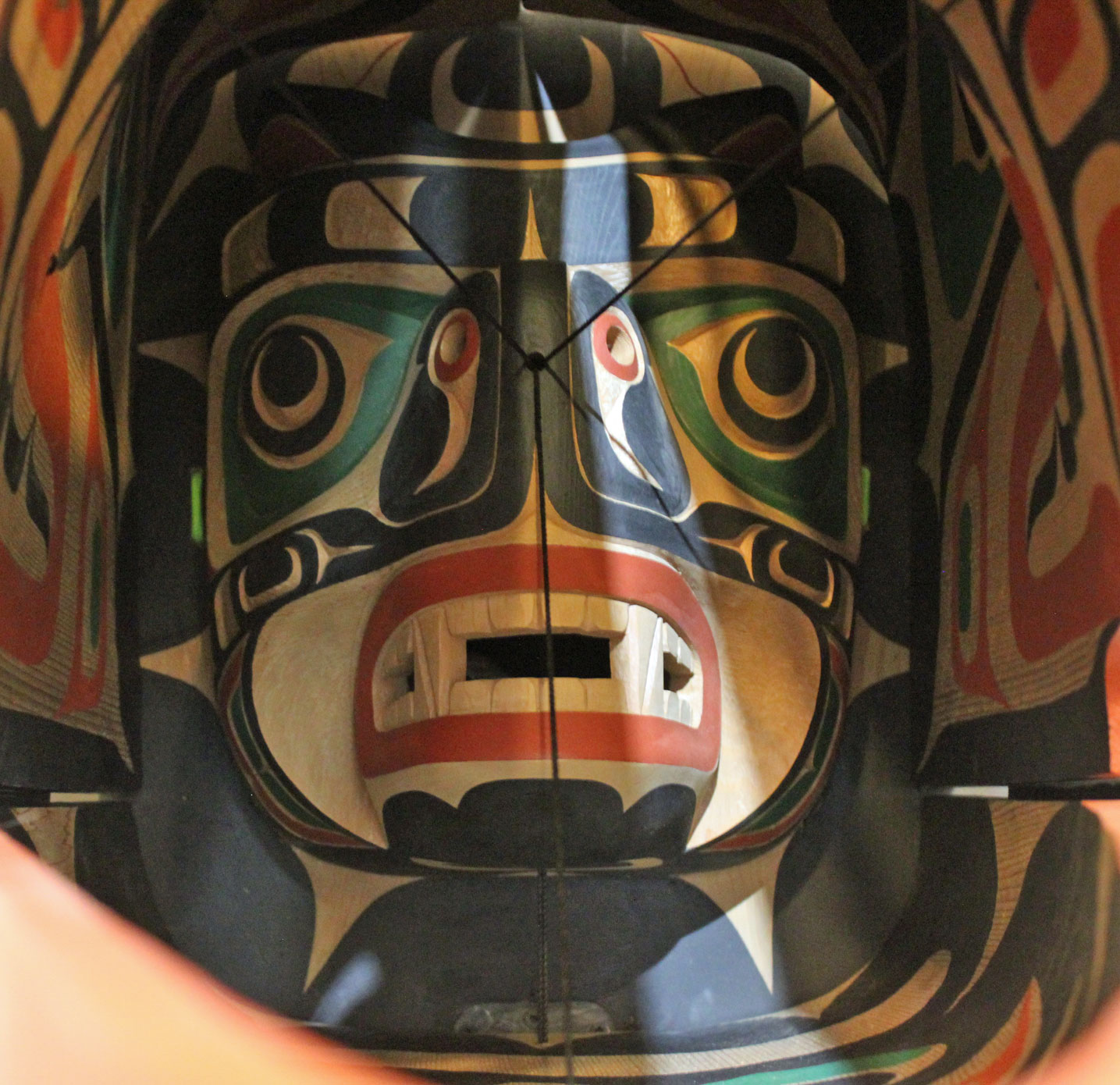 Kwagu'l First Nation Raven and Bear Transformation Mask - Forest Gems ...