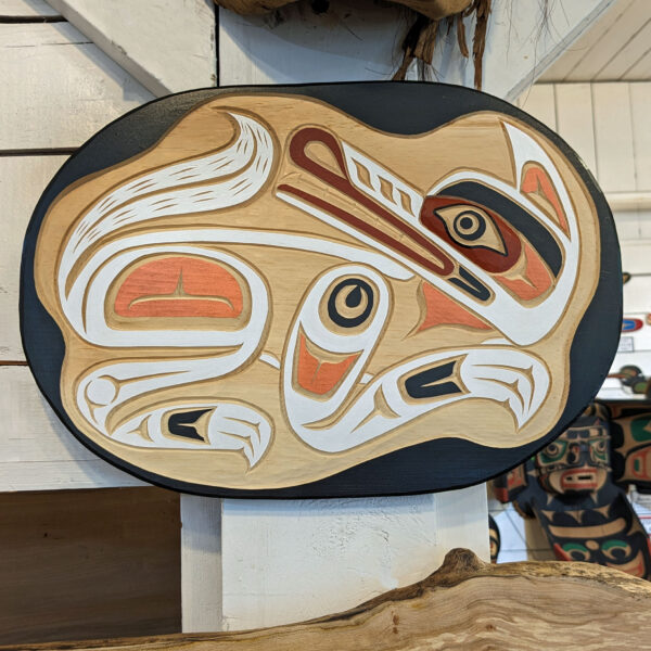 Squamish First Nation Spirit Wolf Panel - Forest Gems Gallery