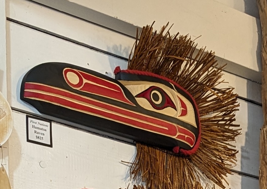 First Nations Hamatsa Raven - Forest Gems Gallery