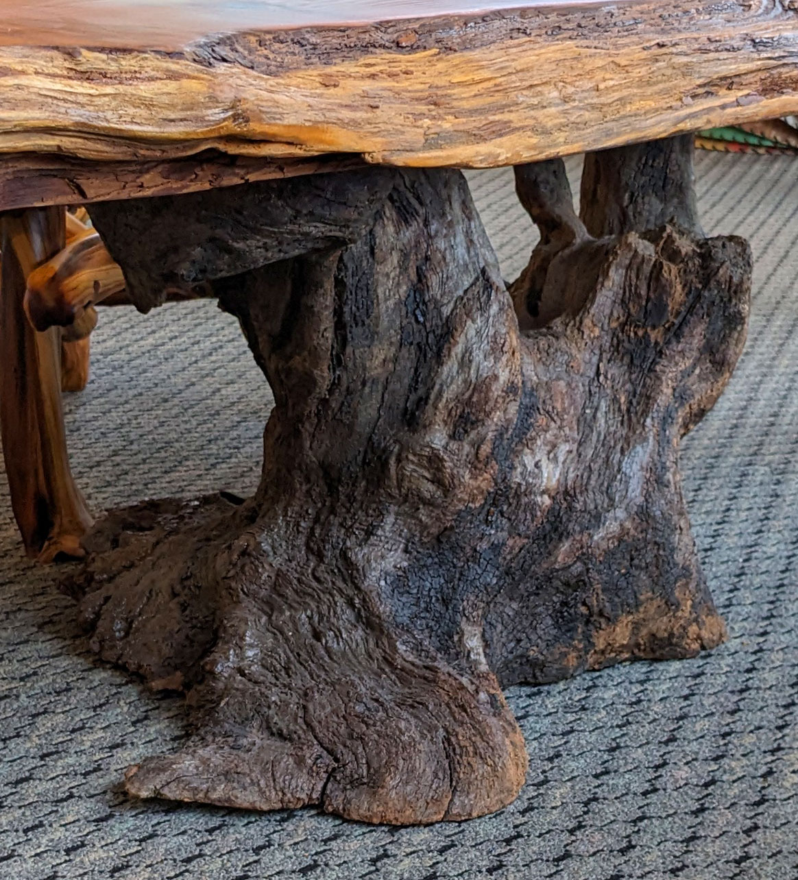 SOLD: Redwood Table Top 59 X 21 - Forest Gems Gallery