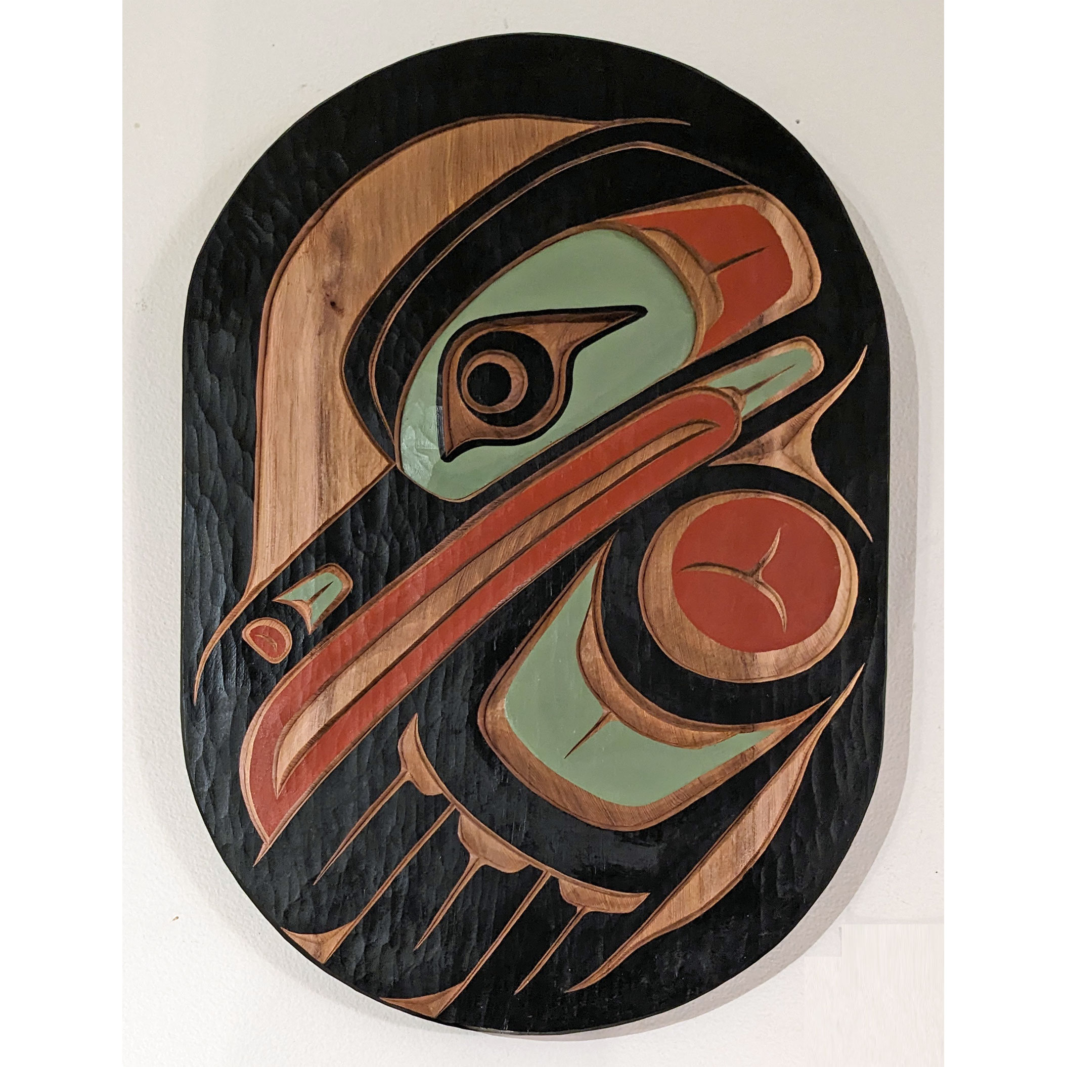 First Nations Raven Panel - Forest Gems Gallery