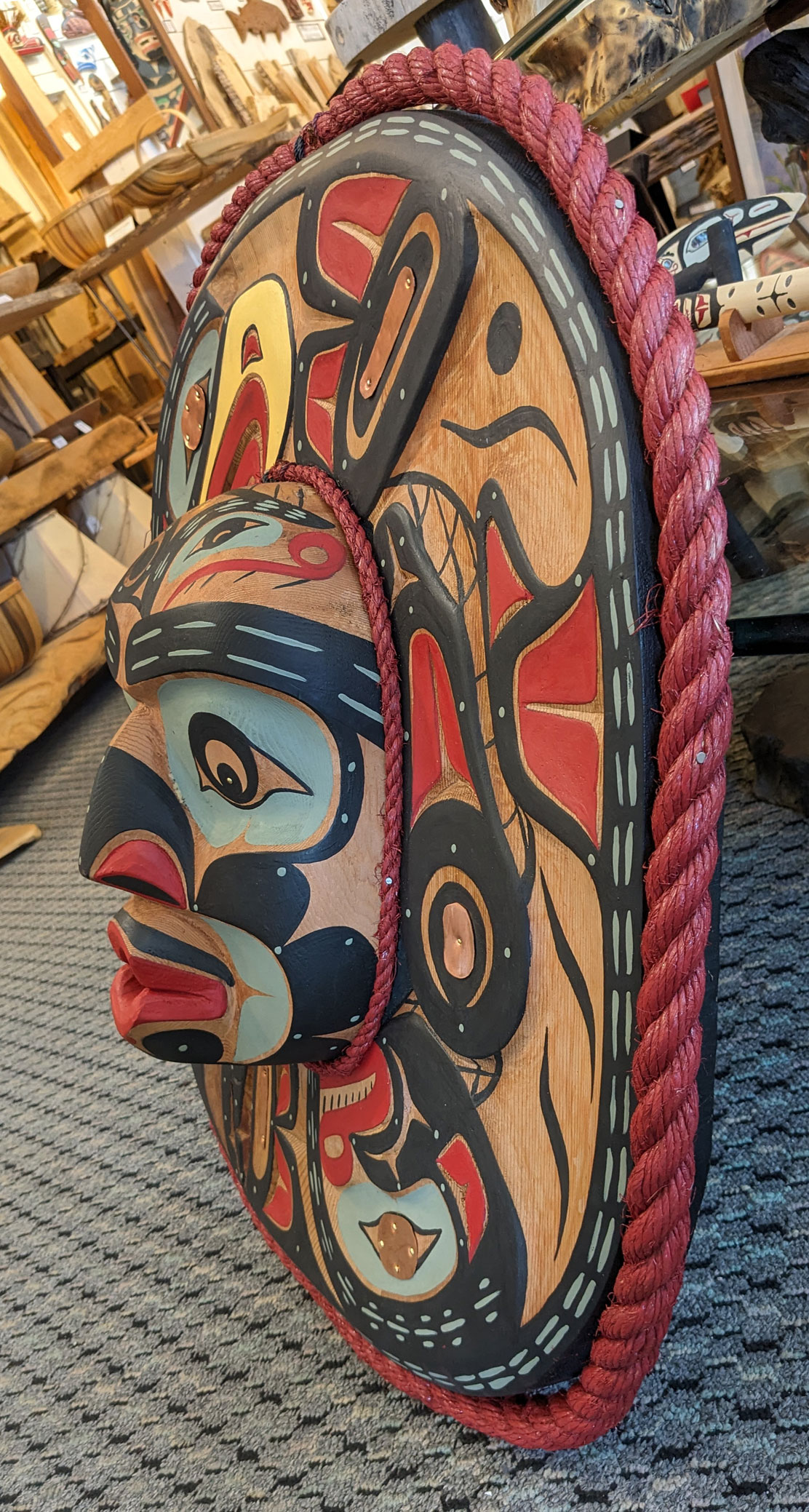 First Nations Eagle and Orca Moon Circle - Forest Gems Gallery