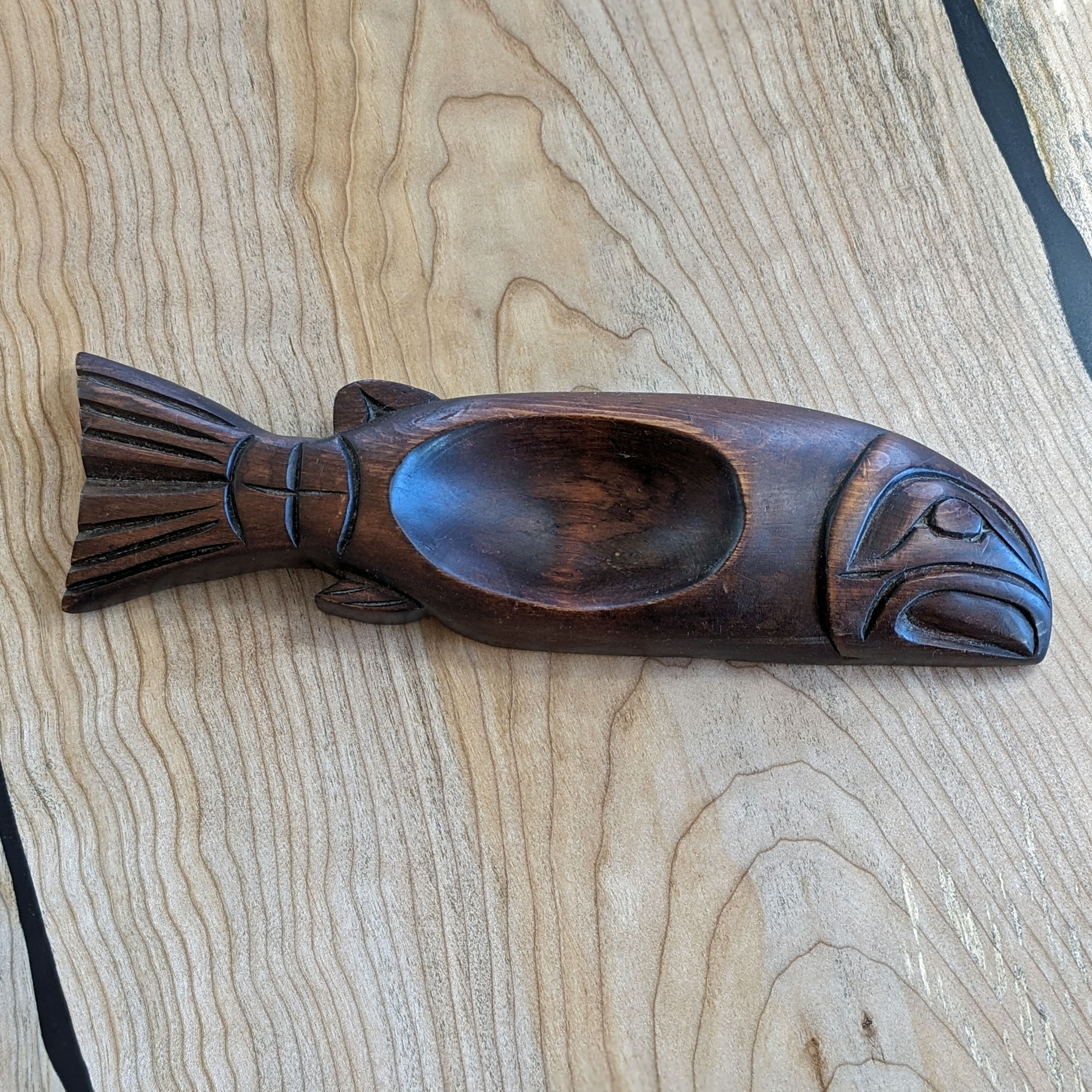 First Nations Salmon Bowl - Forest Gems Gallery
