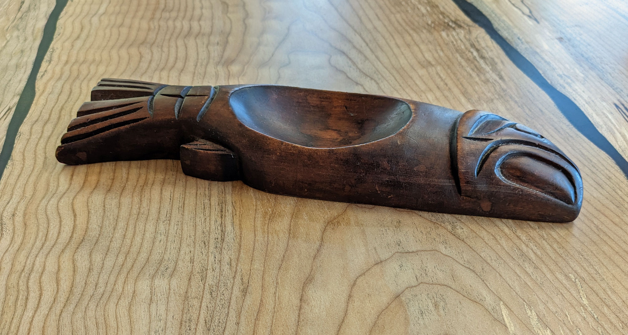 First Nations Salmon Bowl - Forest Gems Gallery